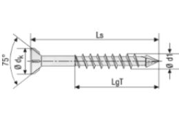SPAX® M Do płyt MDF